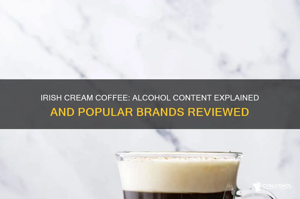 Irish Cream Coffee: Alcohol Content Explained And Popular Brands ...