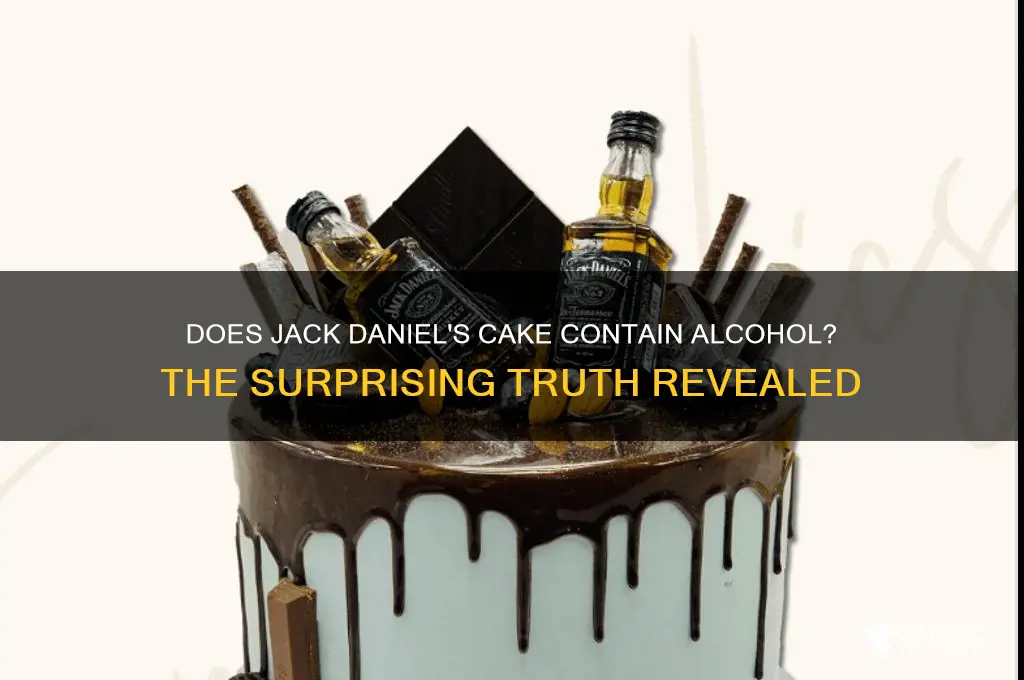 Does Jack Daniel's Cake Contain Alcohol? The Surprising Truth Revealed ...