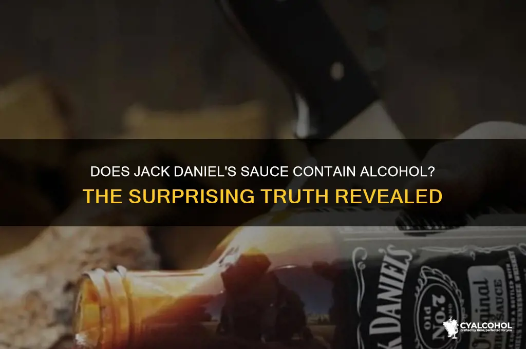 Does Jack Daniel's Sauce Contain Alcohol? The Surprising Truth Revealed ...