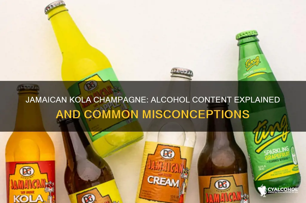 Jamaican Kola Champagne: Alcohol Content Explained And Common ...