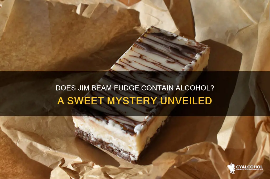 Does Jim Beam Fudge Contain Alcohol? A Sweet Mystery Unveiled | CyAlcohol