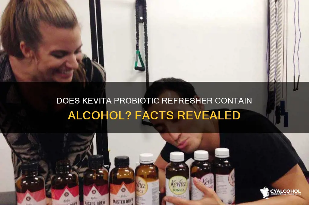 Does Kevita Probiotic Refresher Contain Alcohol? Facts Revealed | CyAlcohol