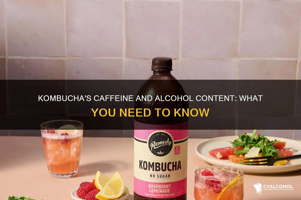 Kombucha's Caffeine And Alcohol Content: What You Need To Know | CyAlcohol