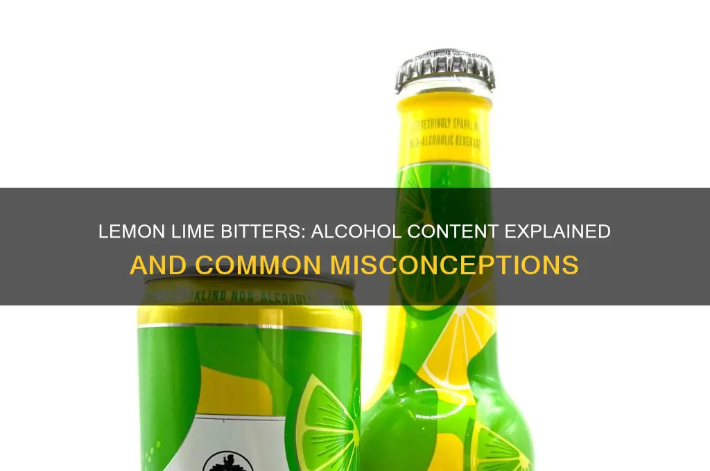 Lemon Lime Bitters: Alcohol Content Explained And Common Misconceptions ...