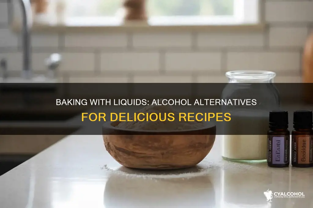Baking With Liquids: Alcohol Alternatives For Delicious Recipes | CyAlcohol