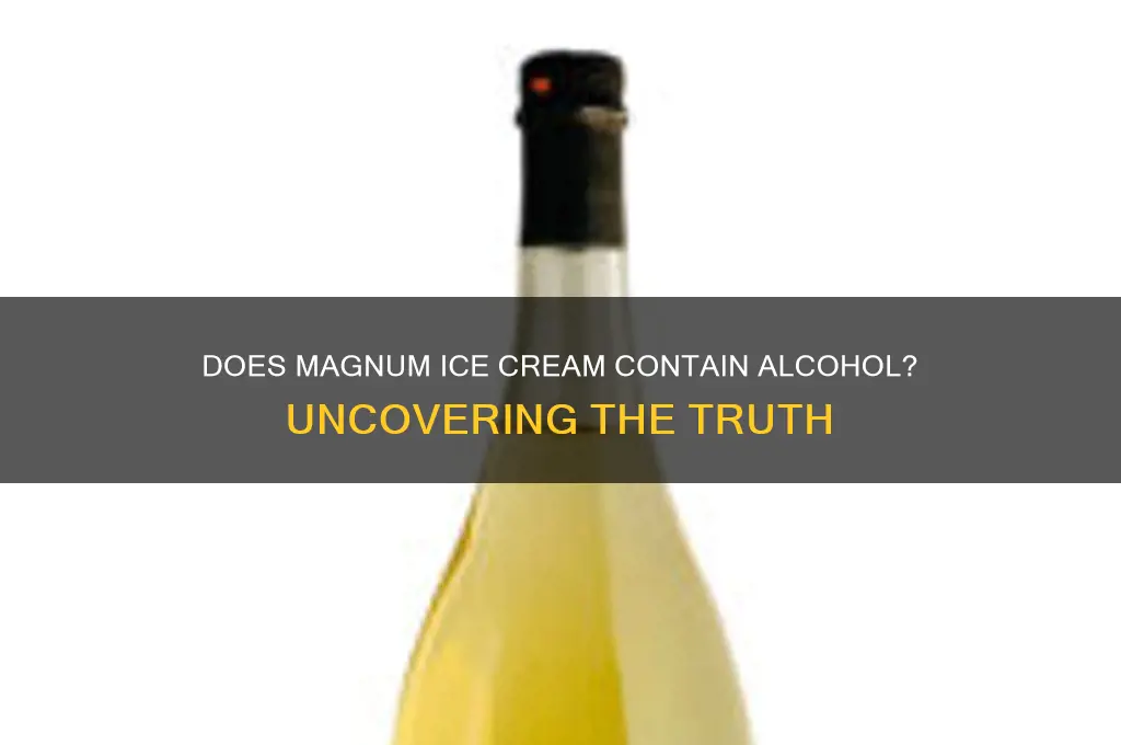 Does Magnum Ice Cream Contain Alcohol? Uncovering The Truth | CyAlcohol