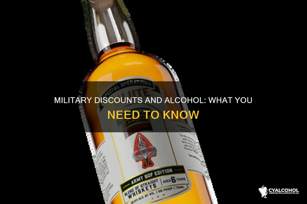 Military Discounts And Alcohol: What You Need To Know | CyAlcohol