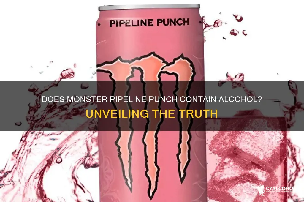 Does Monster Pipeline Punch Contain Alcohol? Unveiling The Truth ...