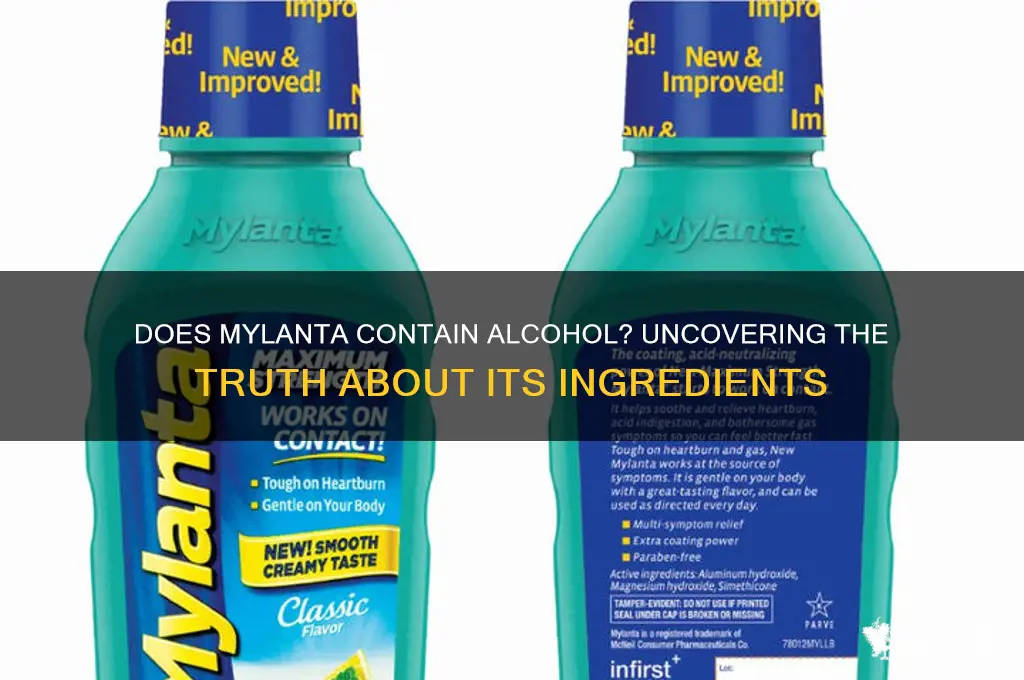 Does Mylanta Contain Alcohol? Uncovering The Truth About Its ...