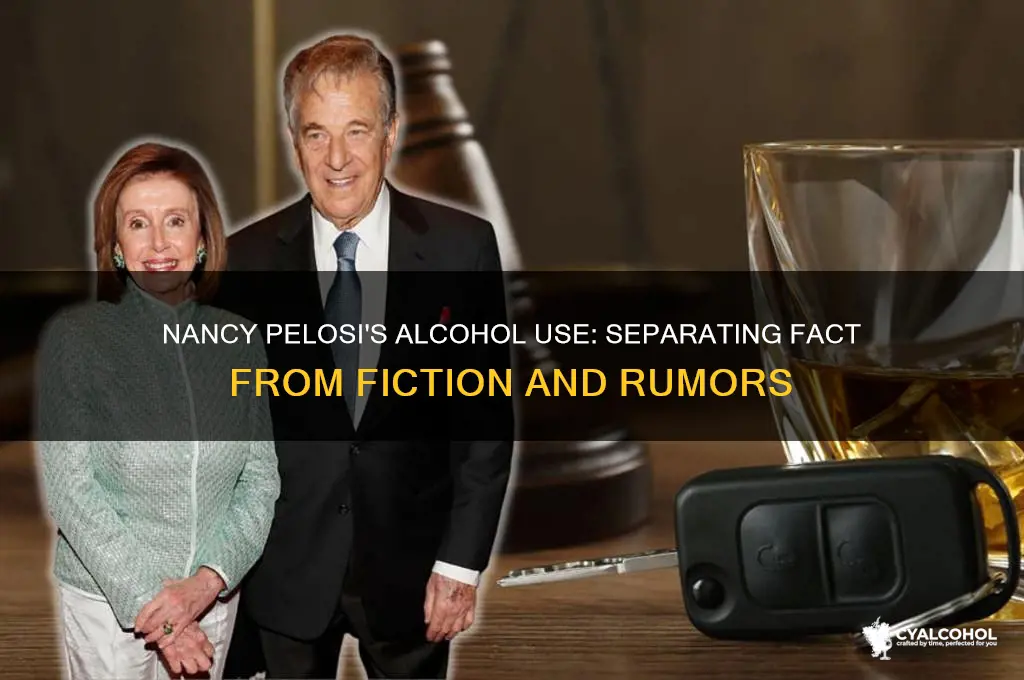 Nancy Pelosi's Alcohol Use: Separating Fact From Fiction And Rumors ...