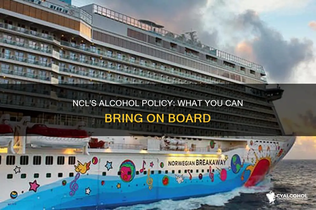 Ncl's Alcohol Policy: What You Can Bring On Board | CyAlcohol