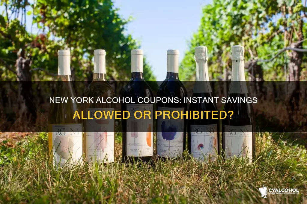 New York Alcohol Coupons: Instant Savings Allowed Or Prohibited ...