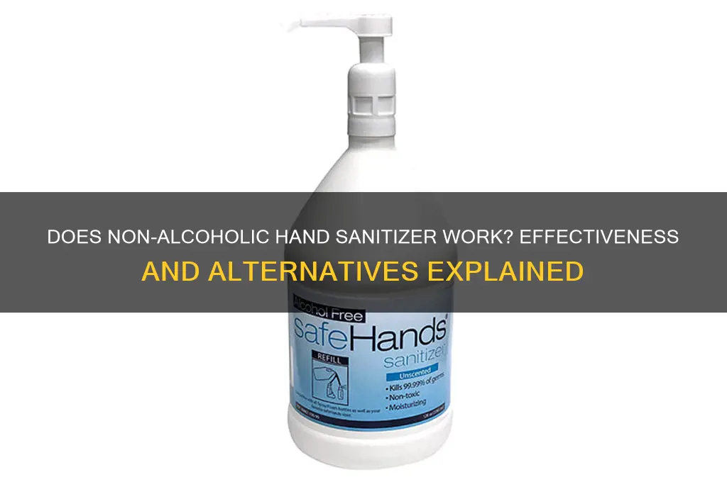 Does Non-Alcoholic Hand Sanitizer Work? Effectiveness And Alternatives ...