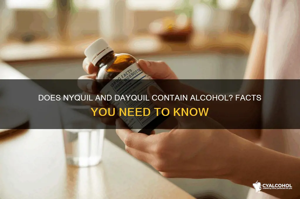 Does Nyquil And Dayquil Contain Alcohol? Facts You Need To Know | CyAlcohol