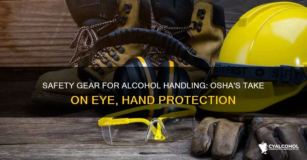 Safety Gear For Alcohol Handling: Osha's Take On Eye, Hand Protection ...
