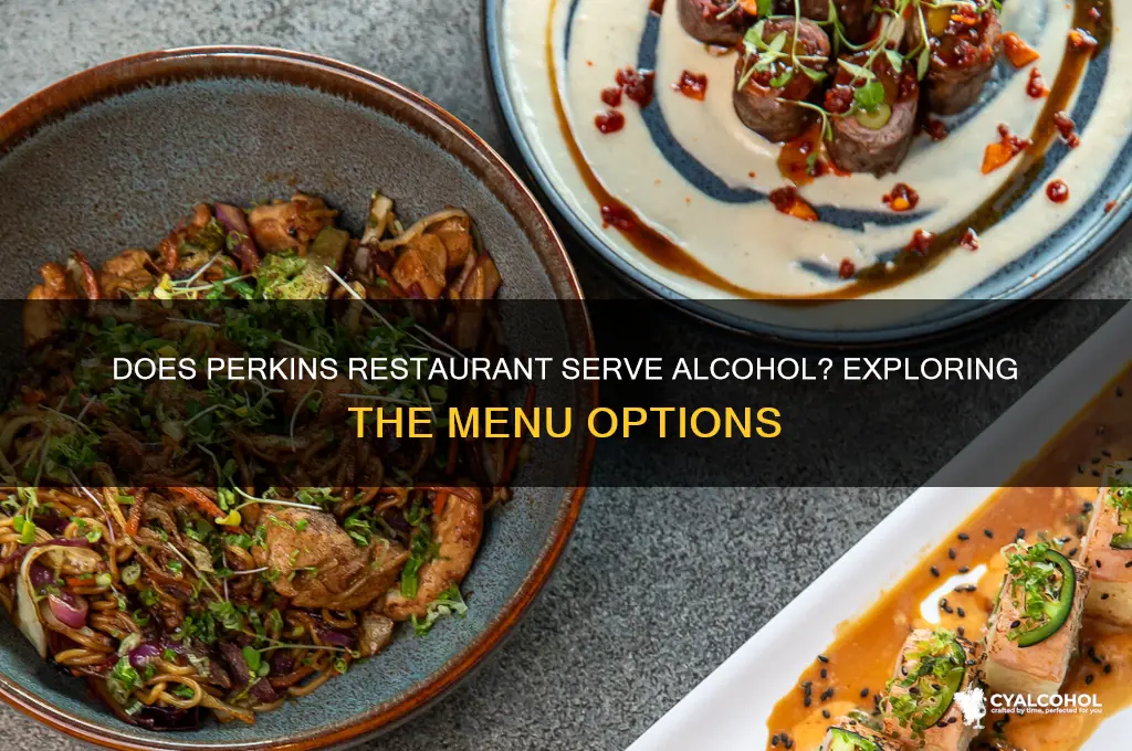 Does Perkins Restaurant Serve Alcohol? Exploring The Menu Options ...