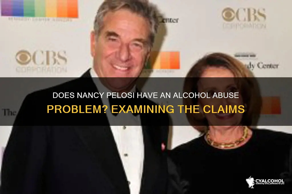 Does Nancy Pelosi Have An Alcohol Abuse Problem? Examining The Claims ...