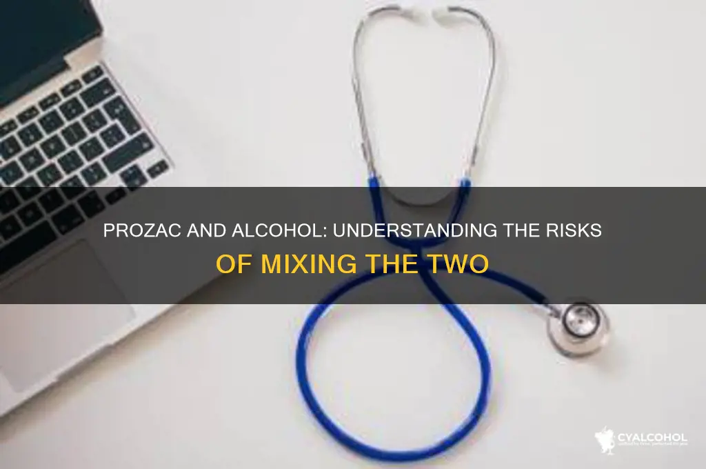 Prozac And Alcohol: Understanding The Risks Of Mixing The Two | CyAlcohol