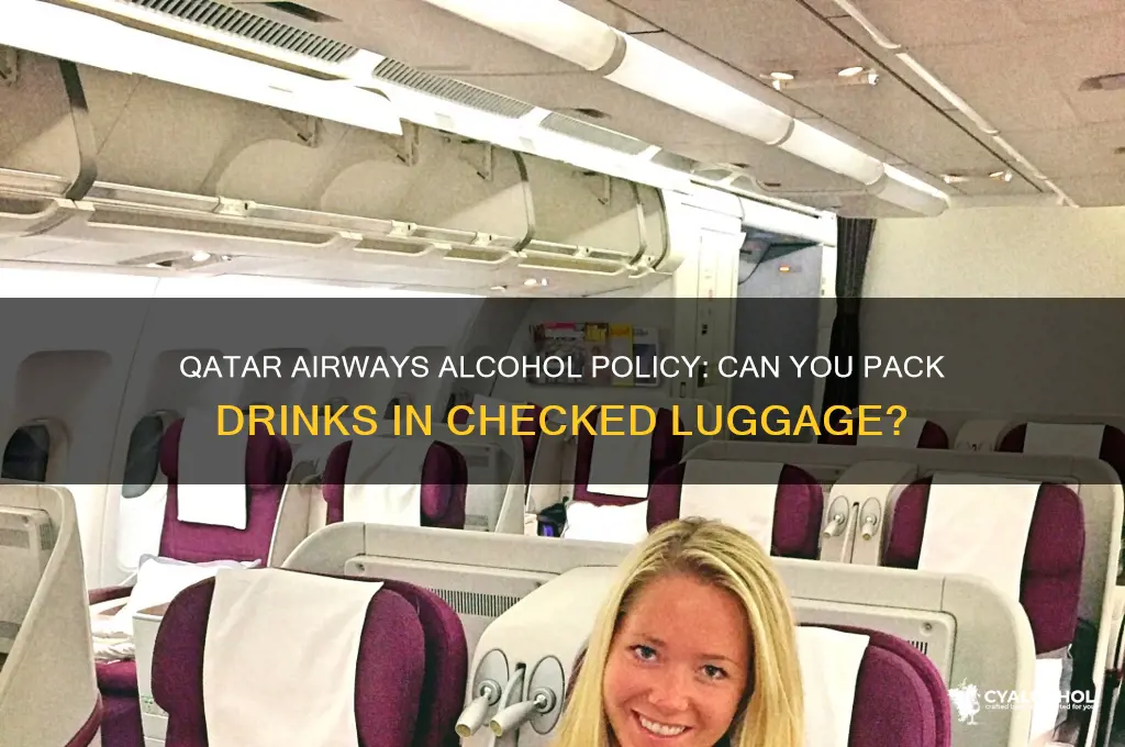 Qatar Airways Alcohol Policy: Can You Pack Drinks In Checked Luggage ...