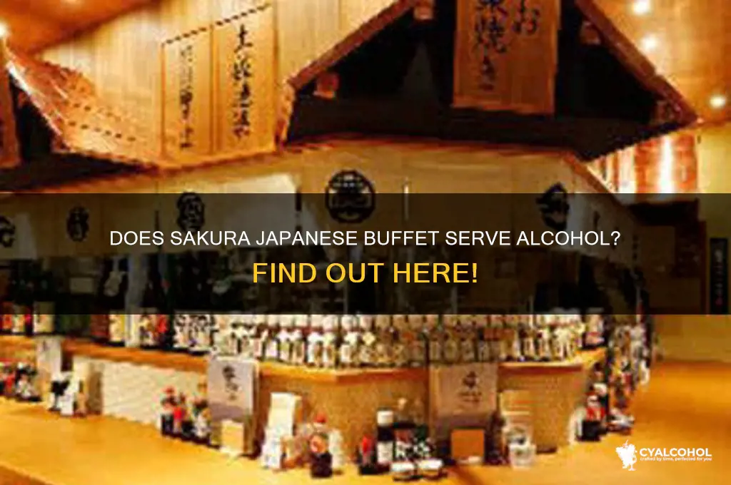Does Sakura Japanese Buffet Serve Alcohol? Find Out Here! | CyAlcohol
