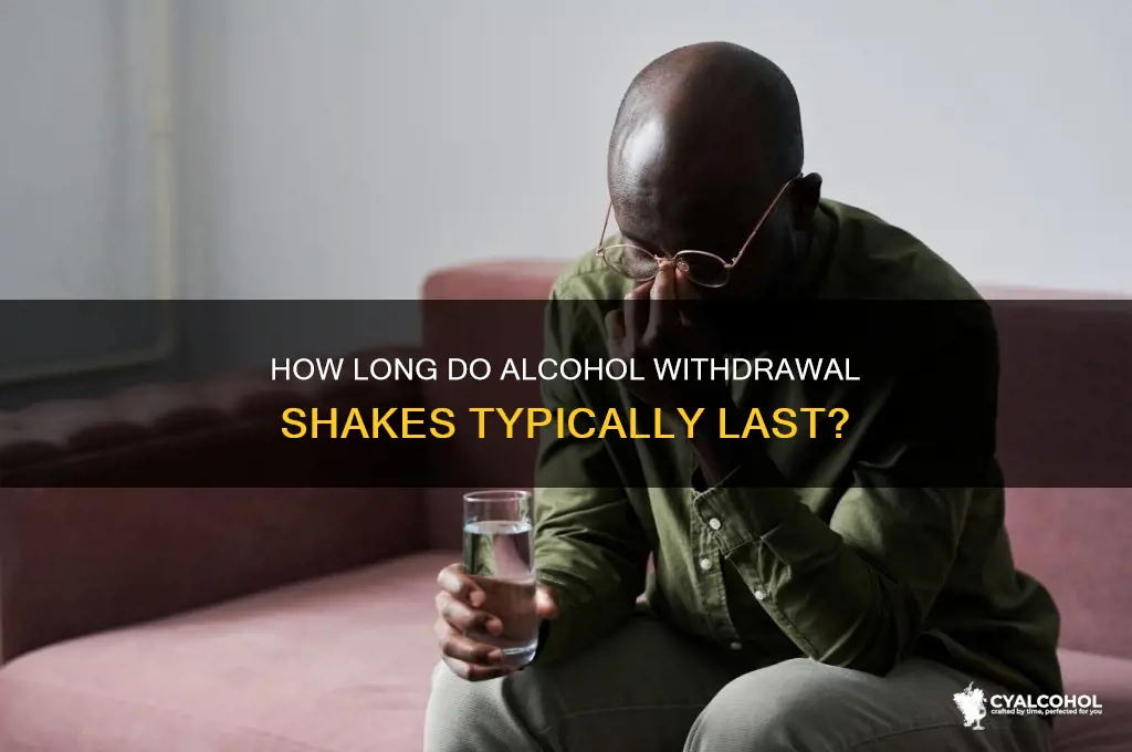 How Long Do Alcohol Withdrawal Shakes Typically Last? | CyAlcohol