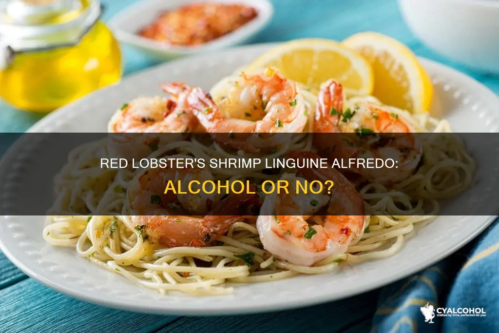 Red Lobster's Shrimp Linguine Alfredo: Alcohol Or No? | CyAlcohol