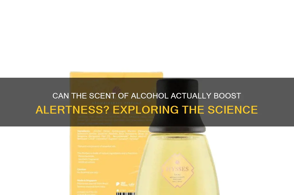 Can The Scent Of Alcohol Actually Boost Alertness? Exploring The ...