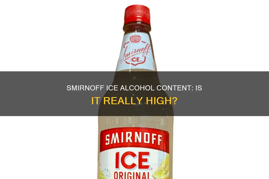 Smirnoff Ice Alcohol Content: Is It Really High? | CyAlcohol