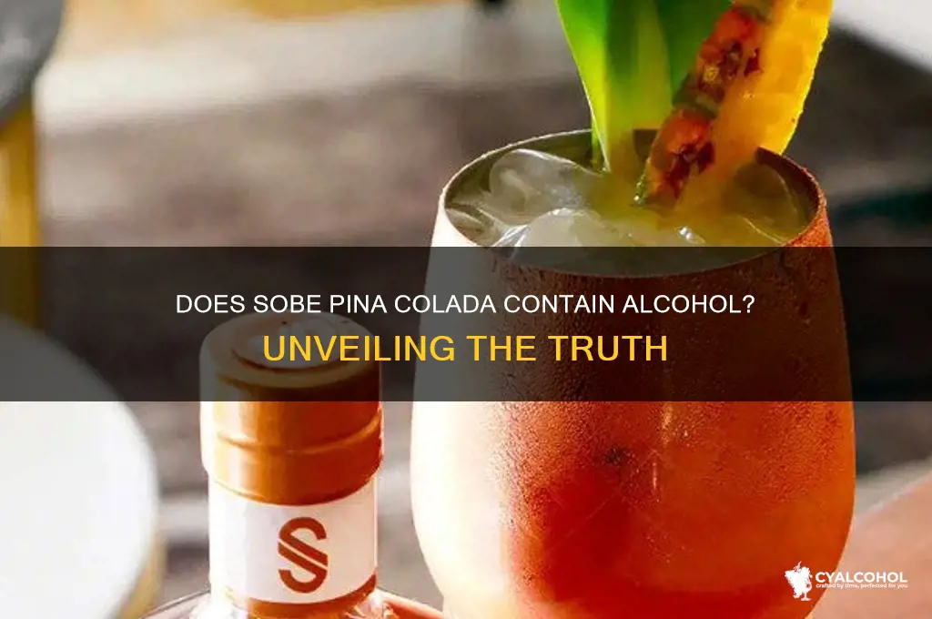 Does Sobe Pina Colada Contain Alcohol? Unveiling The Truth | CyAlcohol