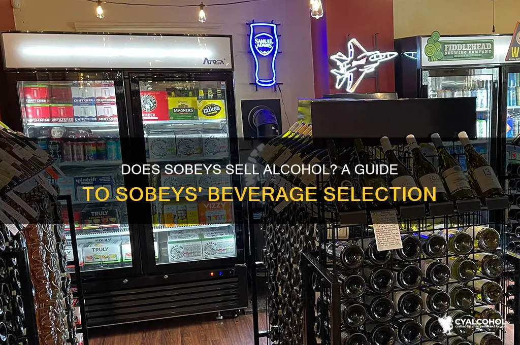 Does Sobeys Sell Alcohol? A Guide To Sobeys' Beverage Selection | CyAlcohol