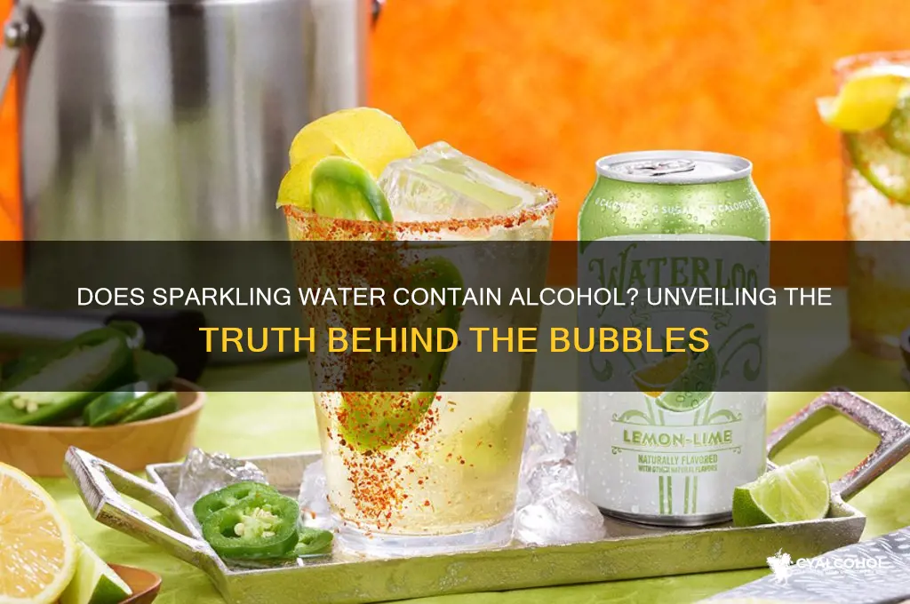 Does Sparkling Water Contain Alcohol? Unveiling The Truth Behind The ...