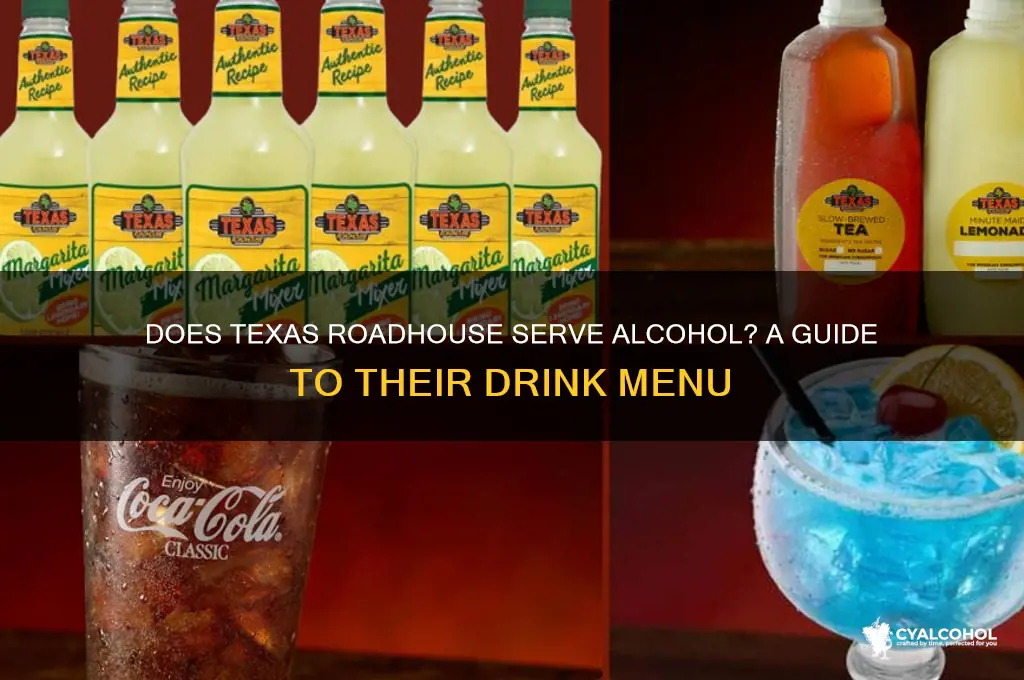 Does Texas Roadhouse Serve Alcohol? A Guide To Their Drink Menu | CyAlcohol