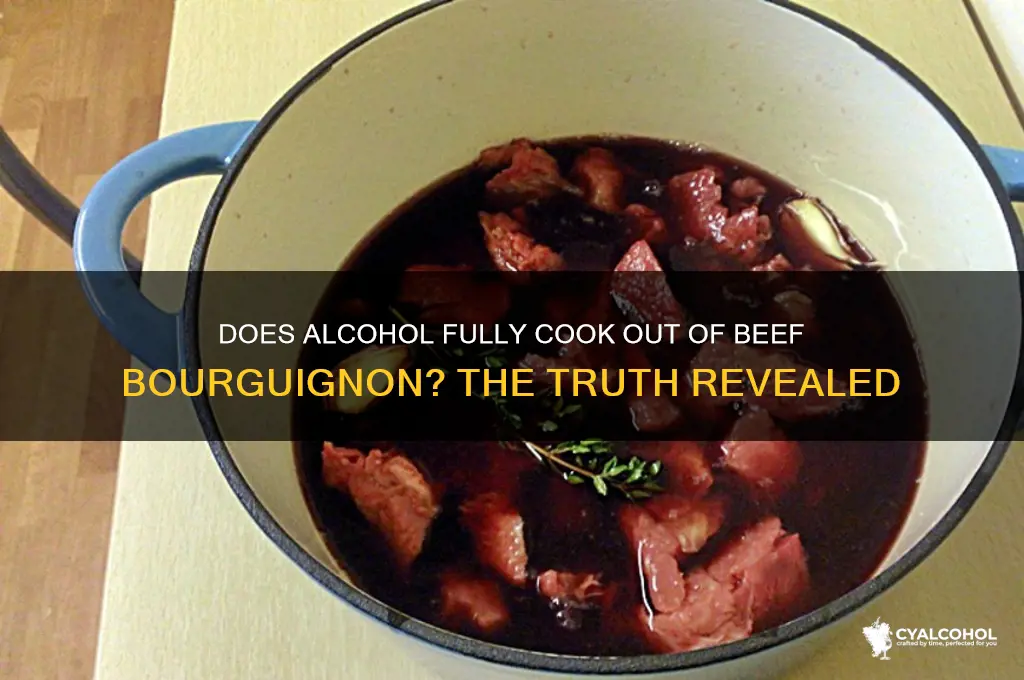 Does Alcohol Fully Cook Out Of Beef Bourguignon? The Truth Revealed ...