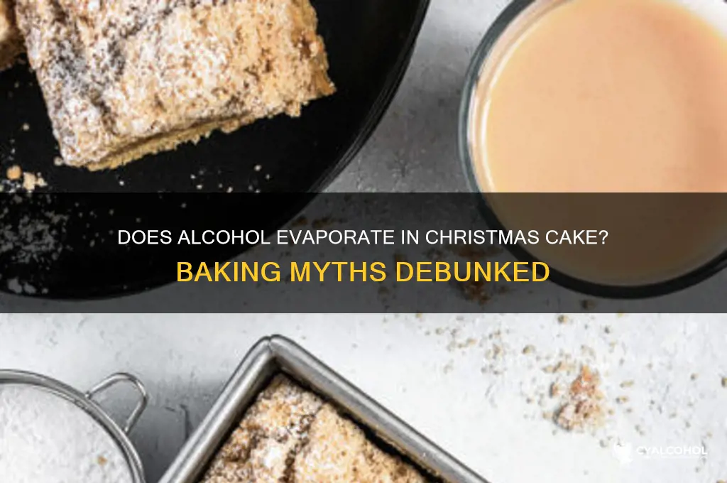 Does Alcohol Evaporate In Christmas Cake? Baking Myths Debunked | CyAlcohol