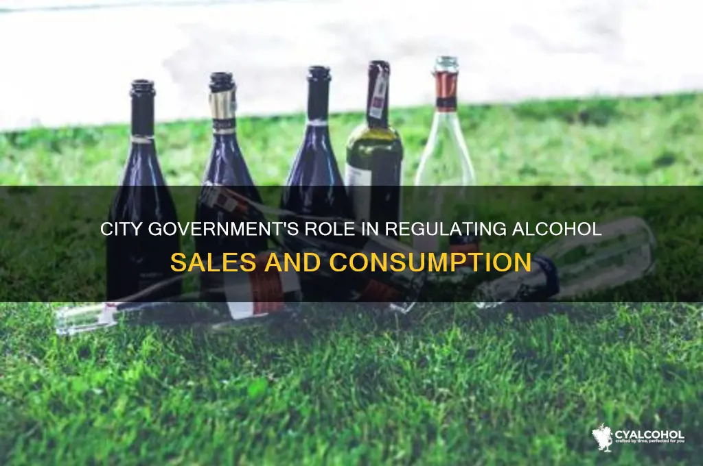 City Government's Role In Regulating Alcohol Sales And Consumption ...