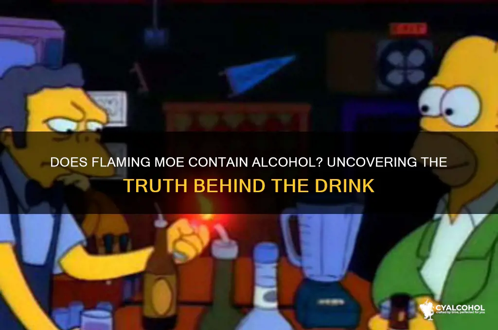 Does Flaming Moe Contain Alcohol? Uncovering The Truth Behind The Drink ...