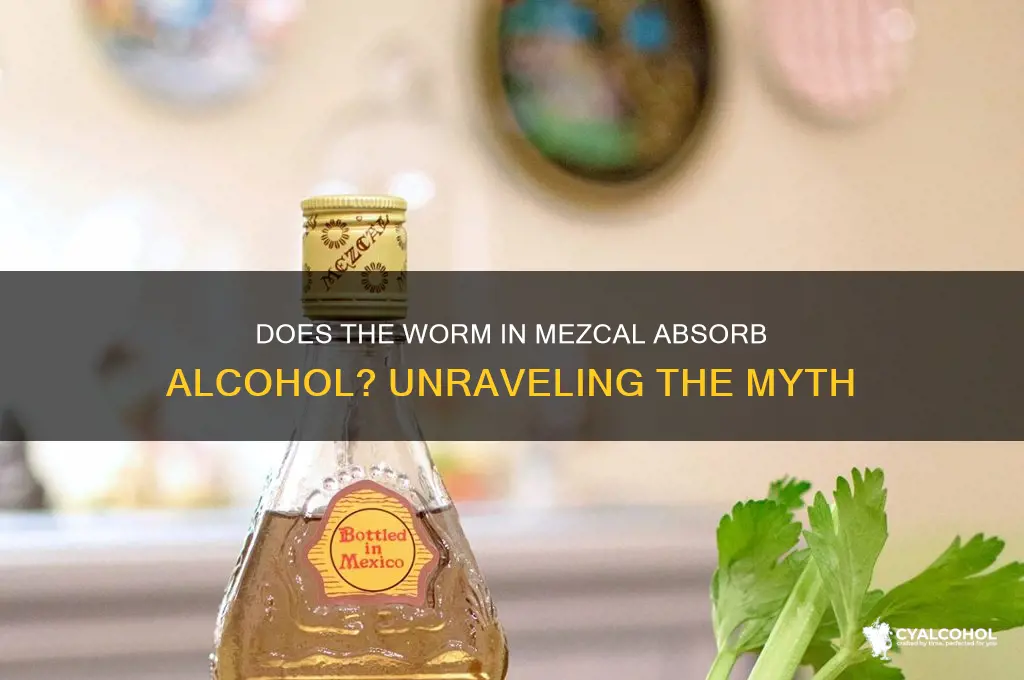 Does The Worm In Mezcal Absorb Alcohol? Unraveling The Myth | CyAlcohol