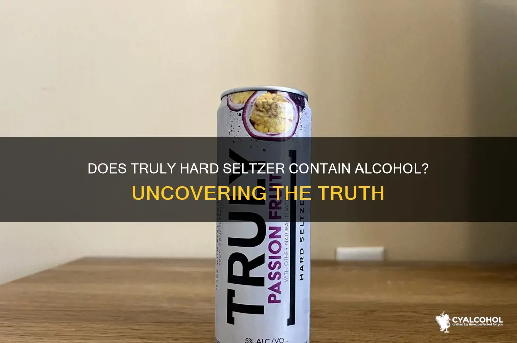 Does Truly Hard Seltzer Contain Alcohol? Uncovering The Truth | CyAlcohol