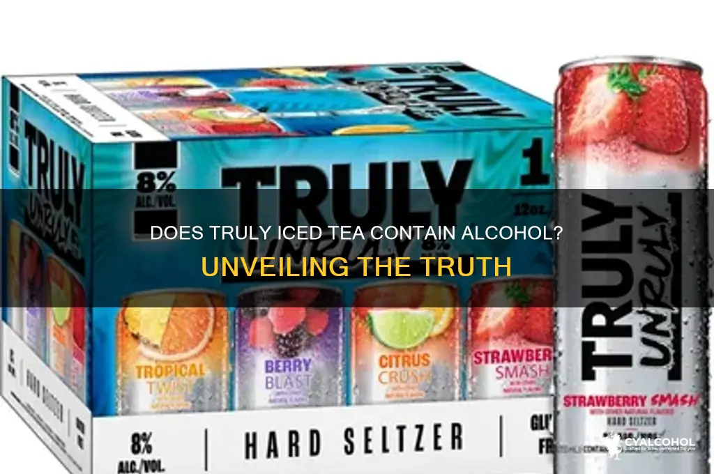 Does Truly Iced Tea Contain Alcohol? Unveiling The Truth | CyAlcohol