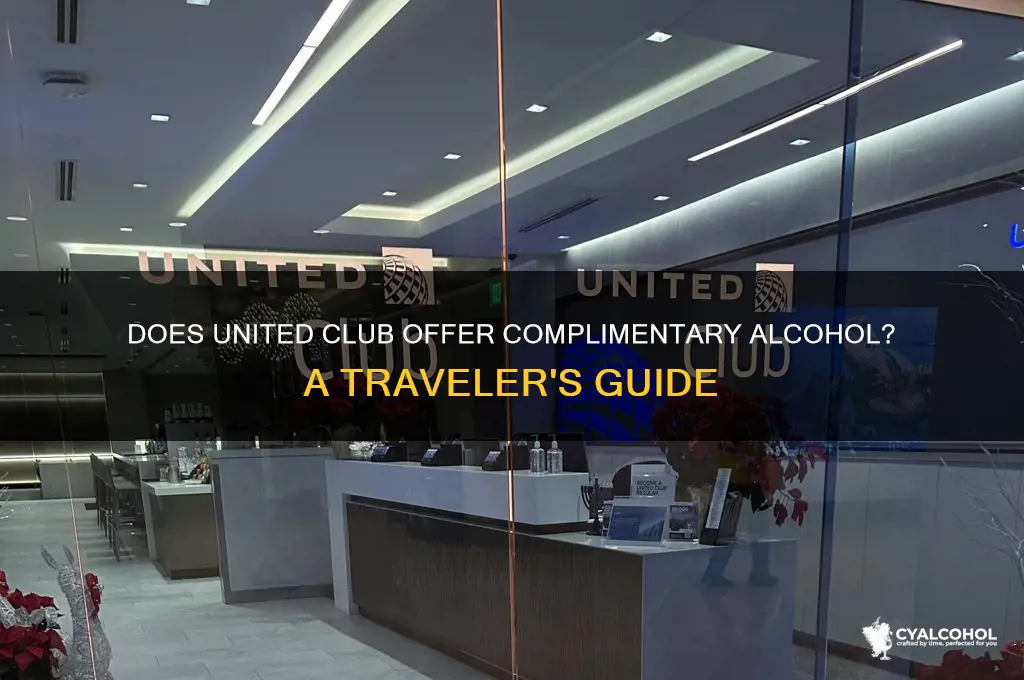 Does United Club Offer Complimentary Alcohol? A Traveler's Guide ...