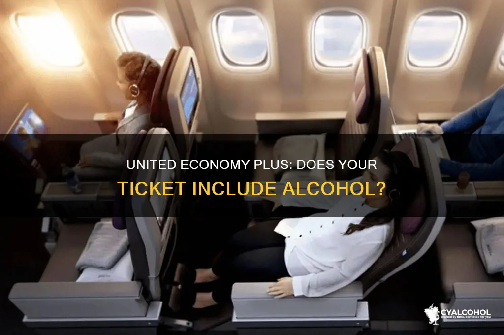 United Economy Plus: Does Your Ticket Include Alcohol? | CyAlcohol