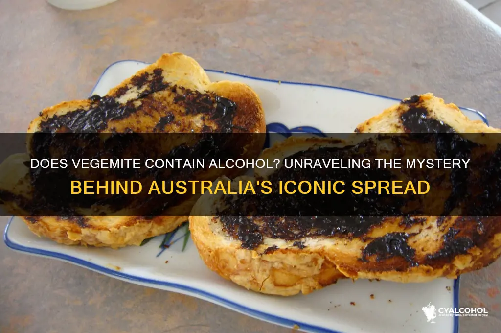 Does Vegemite Contain Alcohol? Unraveling The Mystery Behind Australia ...