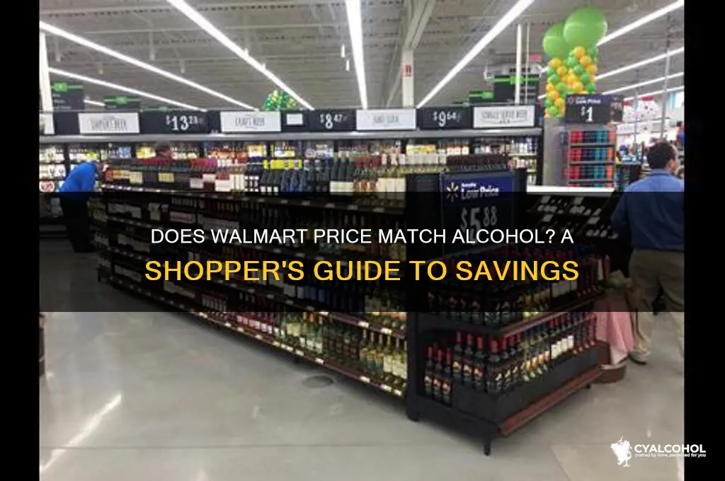 Does Walmart Price Match Alcohol? A Shopper's Guide To Savings | CyAlcohol