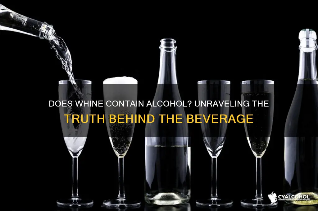 Does Whine Contain Alcohol? Unraveling The Truth Behind The Beverage ...