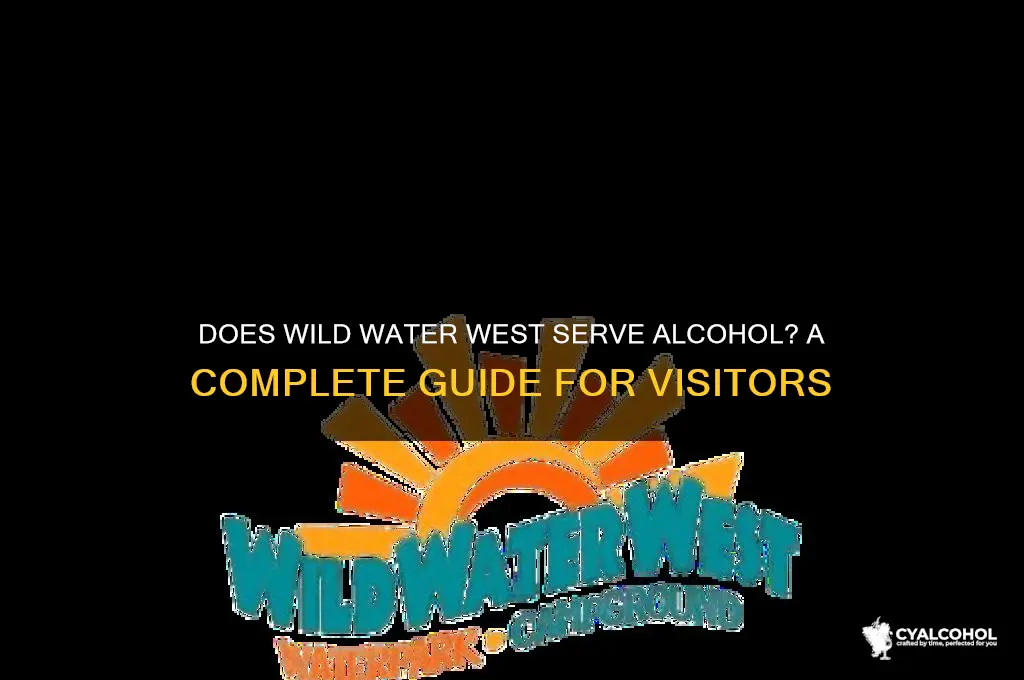 Does Wild Water West Serve Alcohol? A Complete Guide For Visitors ...