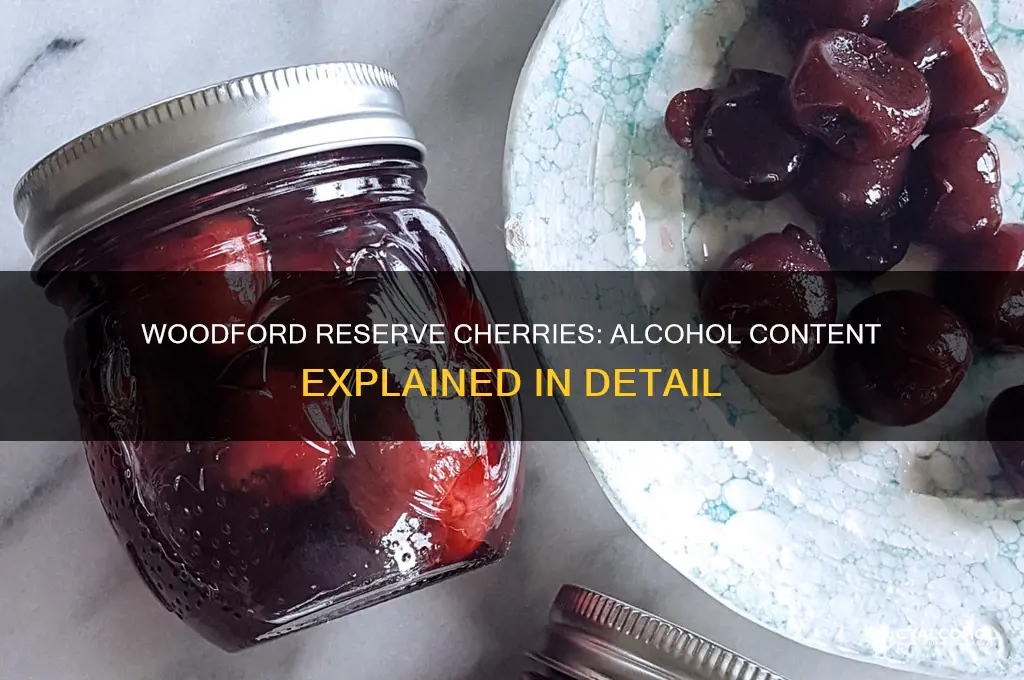 Woodford Reserve Cherries: Alcohol Content Explained In Detail | CyAlcohol