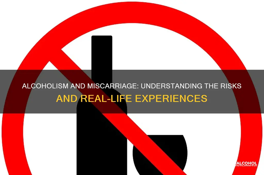 Alcoholism And Miscarriage: Understanding The Risks And Real-Life ...