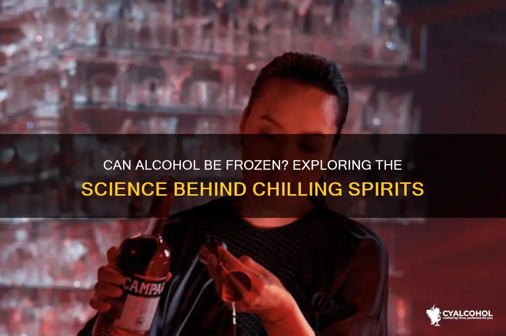 Can Alcohol Be Frozen? Exploring The Science Behind Chilling Spirits ...