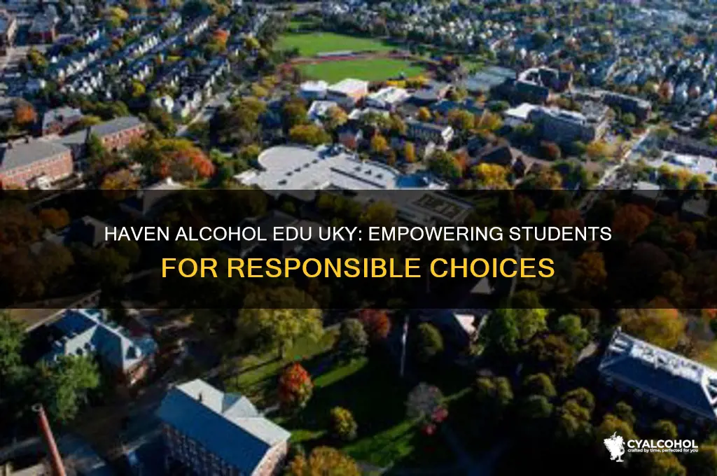 Haven Alcohol Edu Uky: Empowering Students For Responsible Choices ...