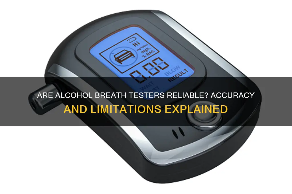 Are Alcohol Breath Testers Reliable? Accuracy And Limitations Explained ...
